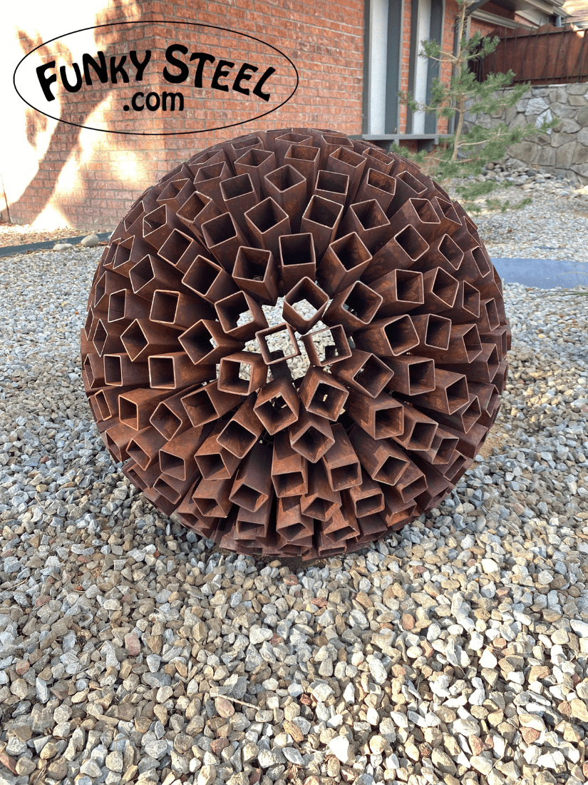 Earth Flower | Funky Steel - Pascetti Steel Design, Inc.